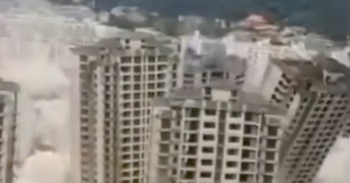 Video shows controlled demolition in China, not Taiwan earthquake ...