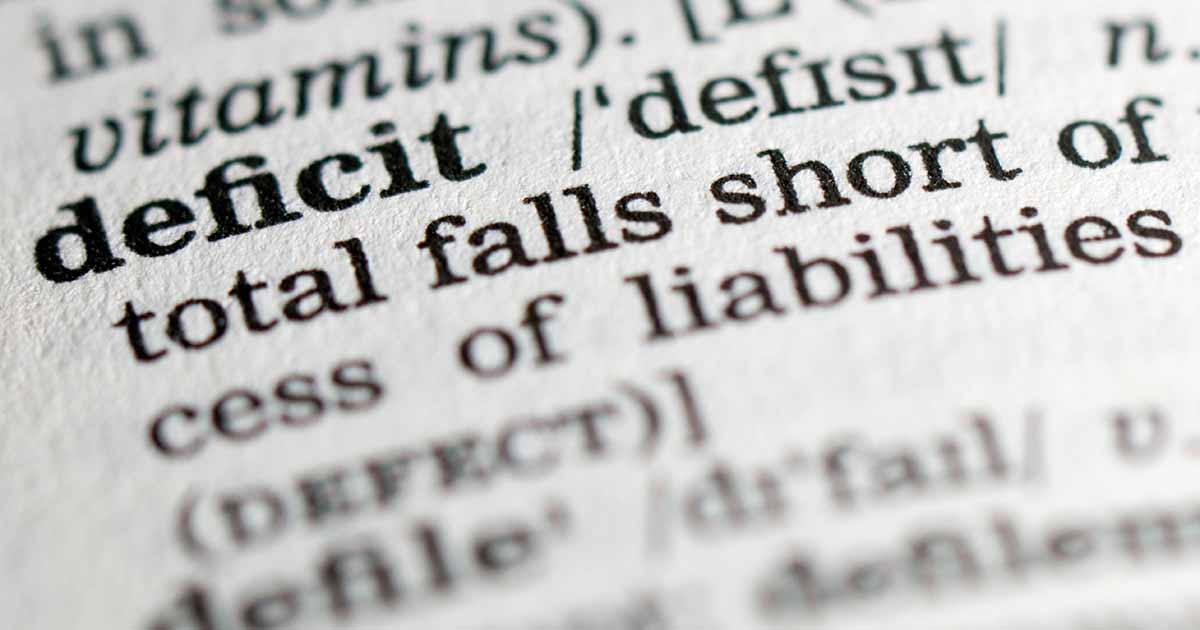 Is the deficit down by two thirds? – Full Fact