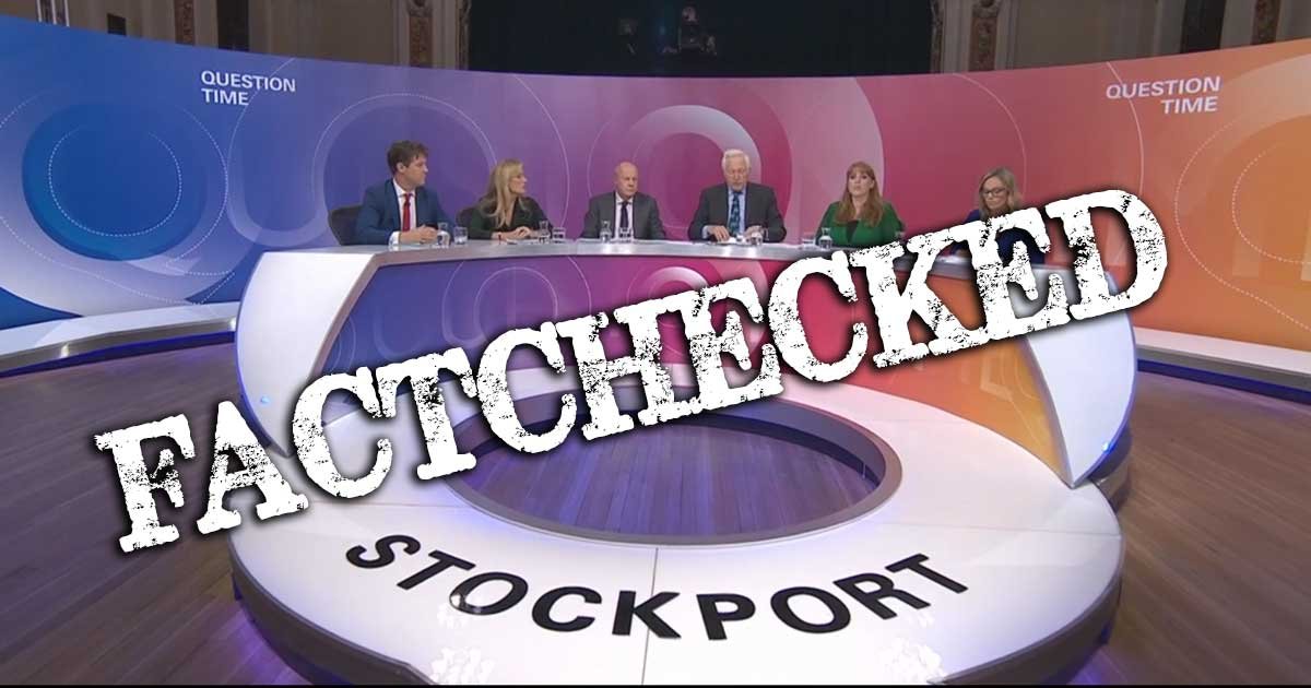 BBC Question Time, factchecked – Full Fact