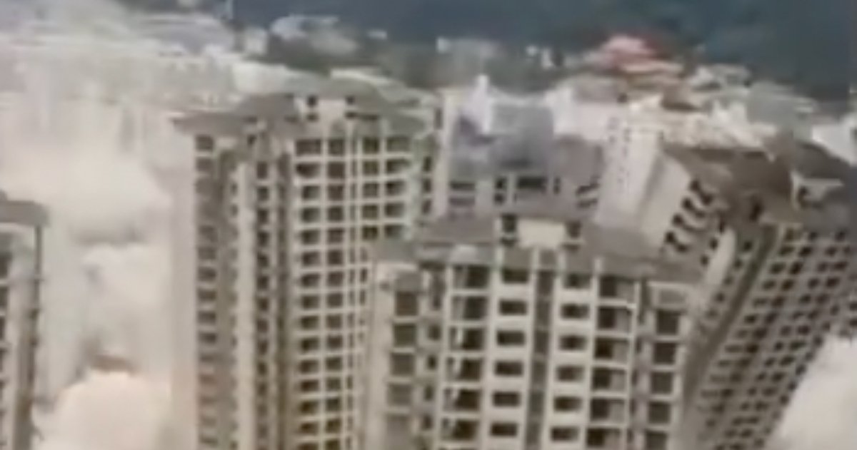 Video shows controlled demolition in China, not Taiwan earthquake ...