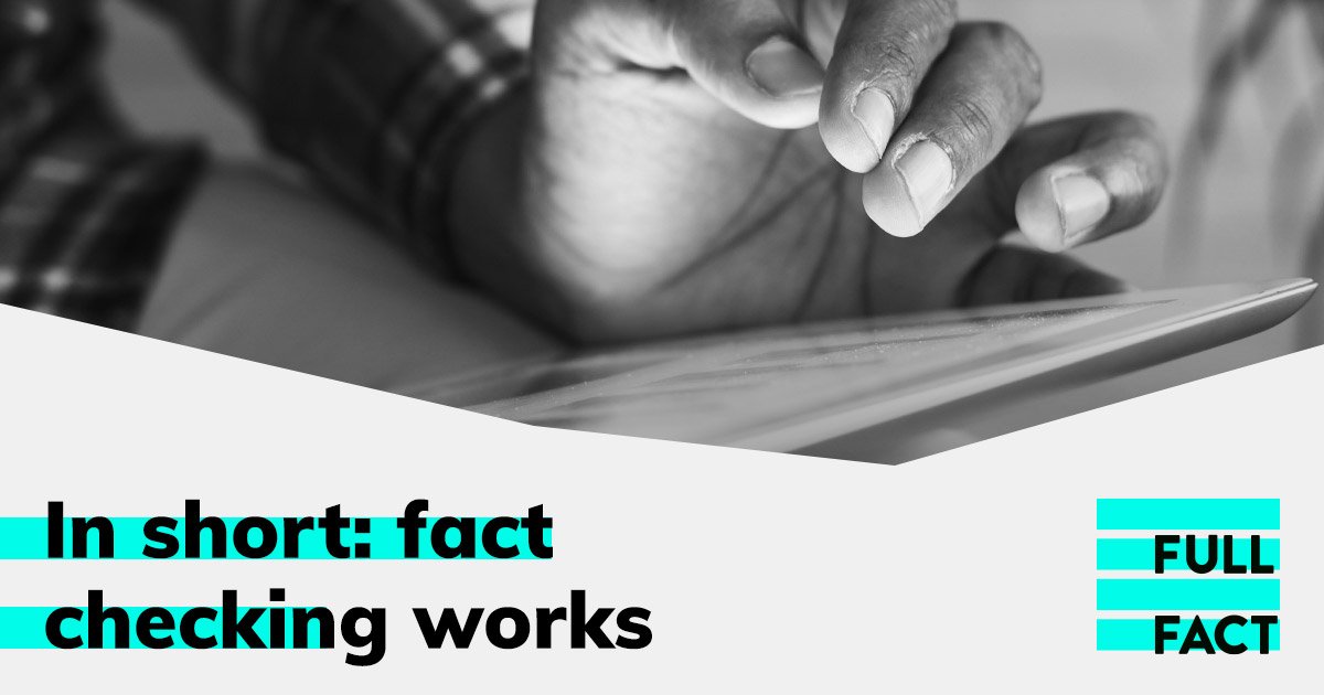 Fact checking works: results from a new international study – Full Fact