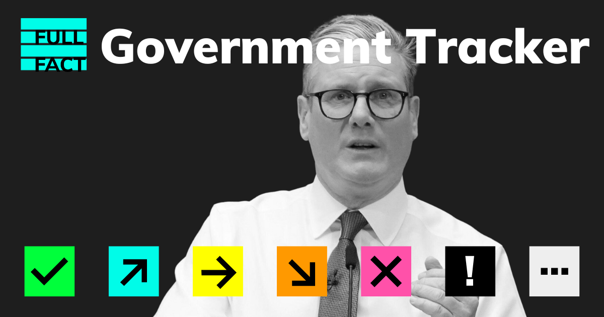 Government Tracker – Full Fact