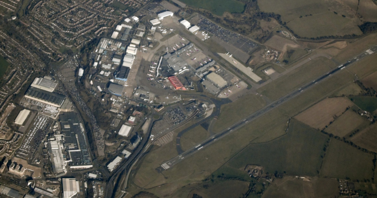 Fire brigade says Luton Airport car park fire started in diesel vehicle ...