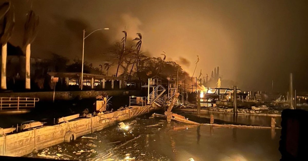 Old footage of power line explosion in US does not show Maui fires ...