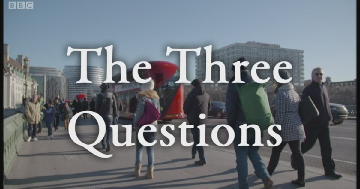 The Three Questions – Full Fact