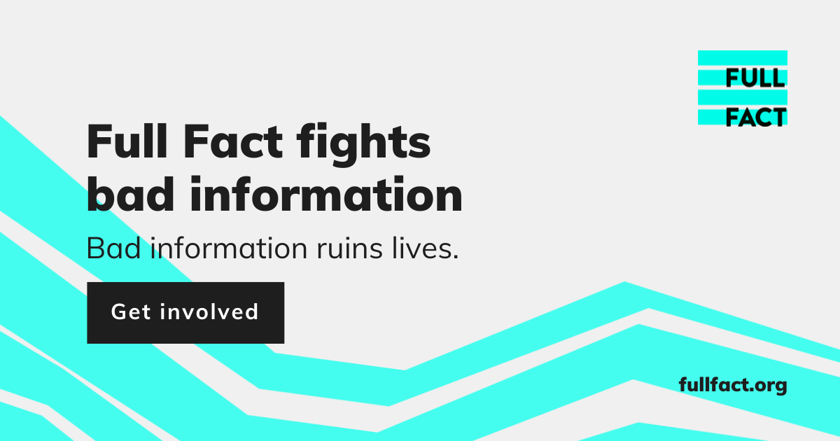 Letters and submissions – Full Fact