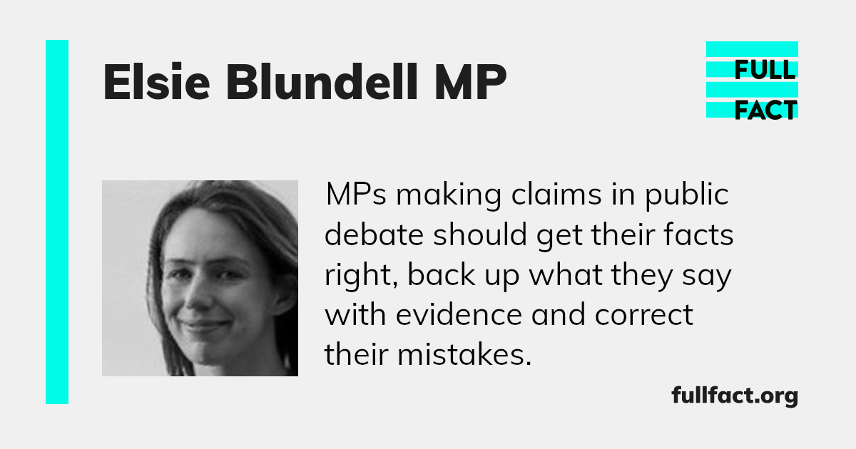 Elsie Blundell MP – Full Fact